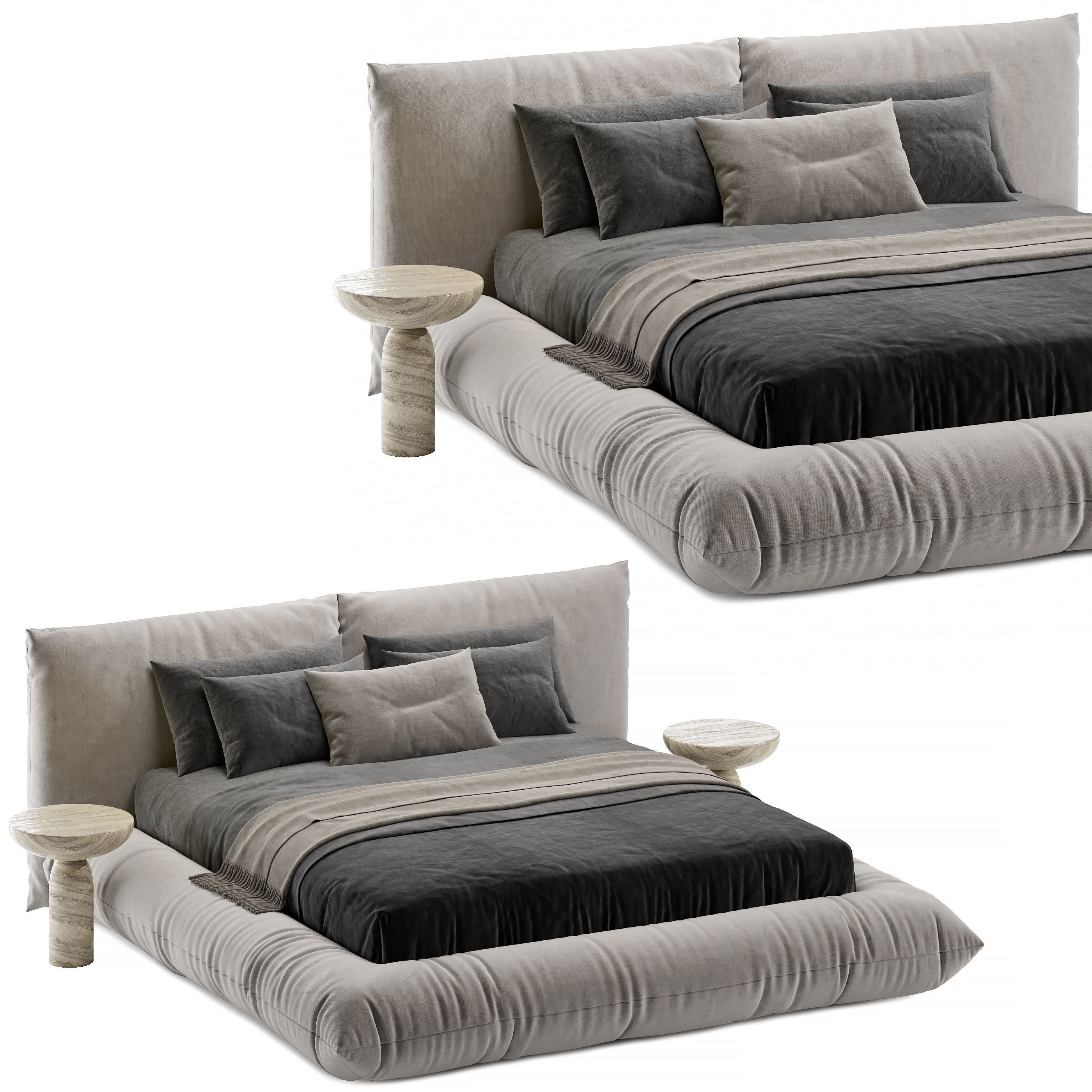 MOGG ALBA BED 3D model | CGTrader