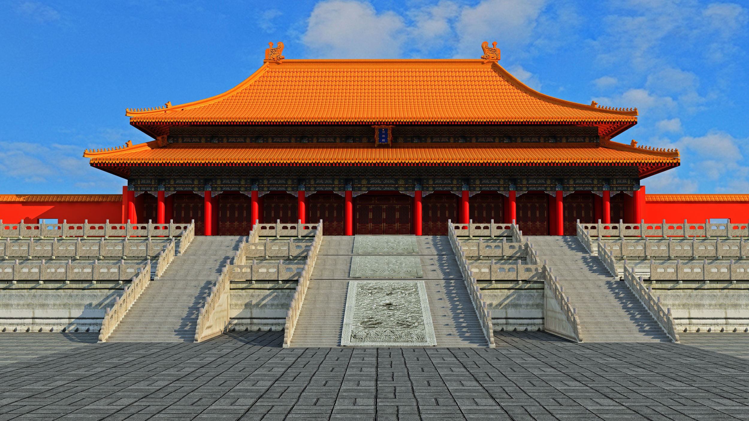 The Imperial Palace 3D model | CGTrader