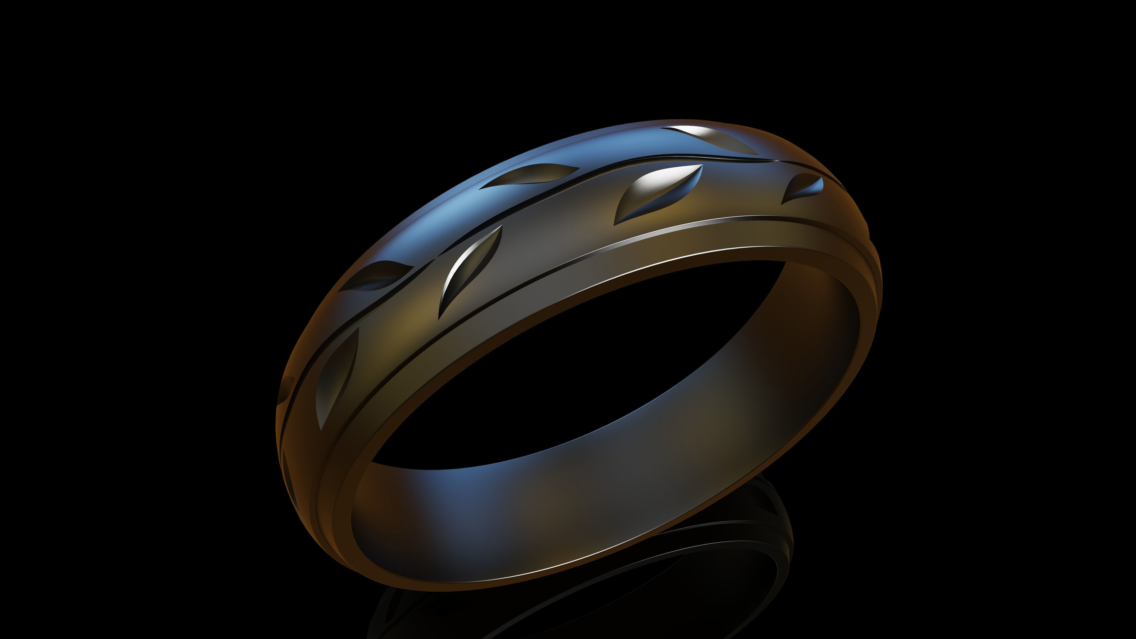 Printed jewelry ring design 3D model 3D printable | CGTrader