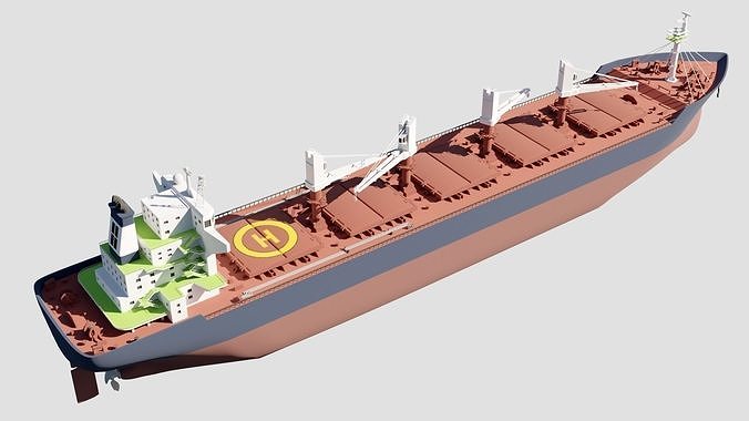 Bulk Ship 3D model | CGTrader