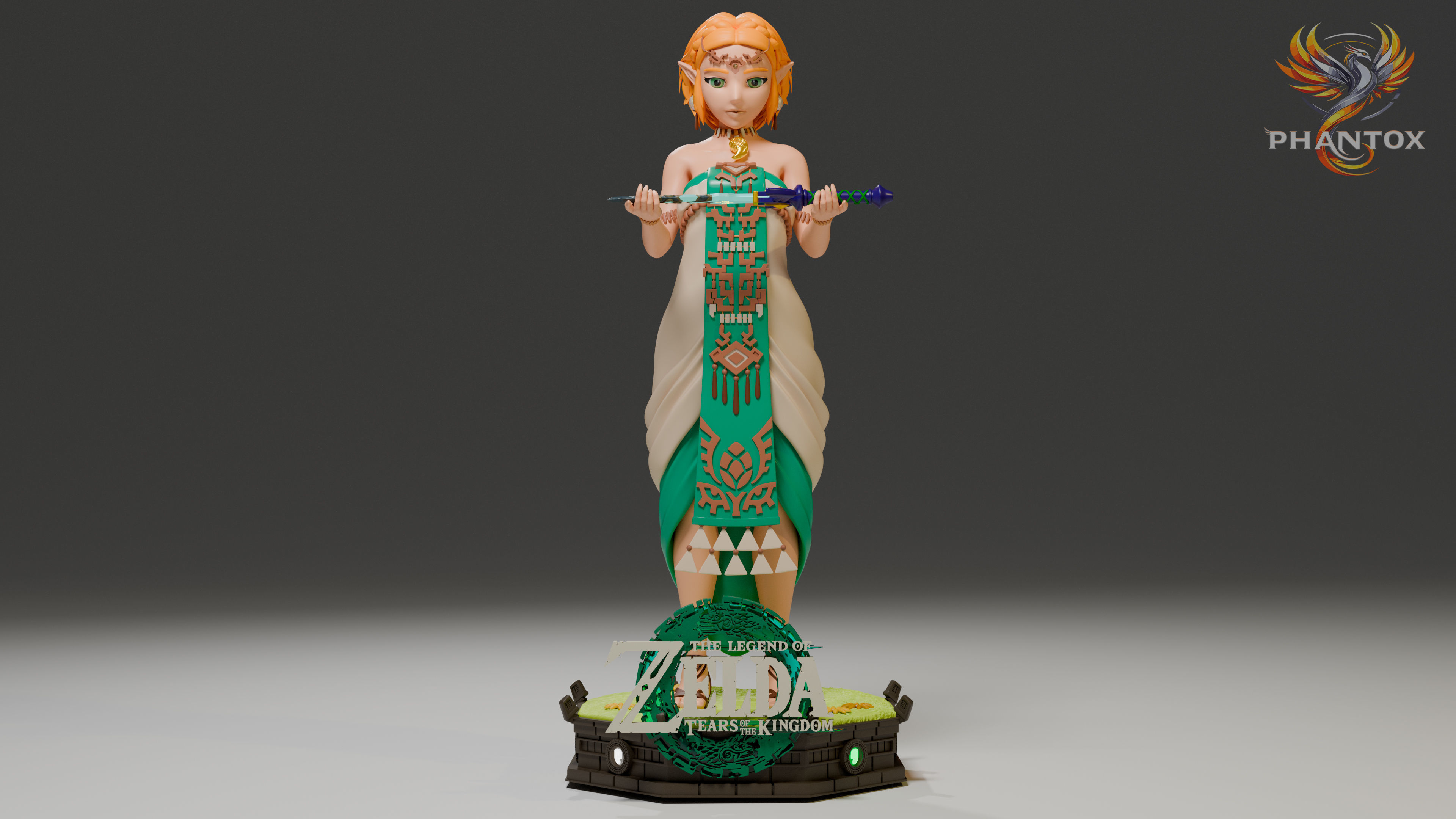 Zelda TOTK 3D model 3D printable | CGTrader
