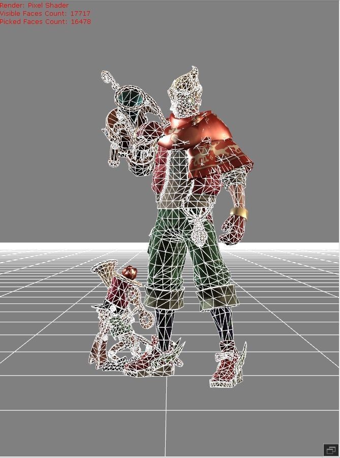 3D model Claude Christmas Carnival VR / AR / low-poly | CGTrader