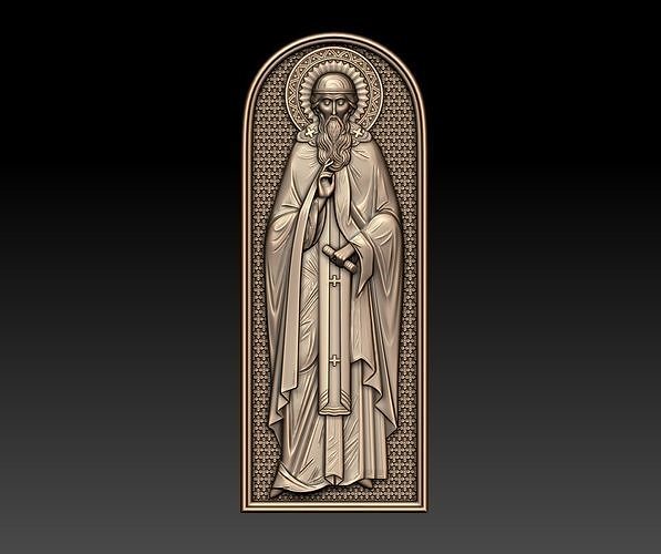 Saint Bademus of Persia v2 3D model 3D printable | CGTrader