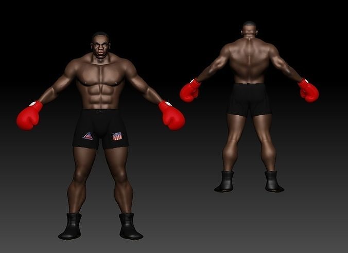 Mike Tyson 3D model 3D model | CGTrader