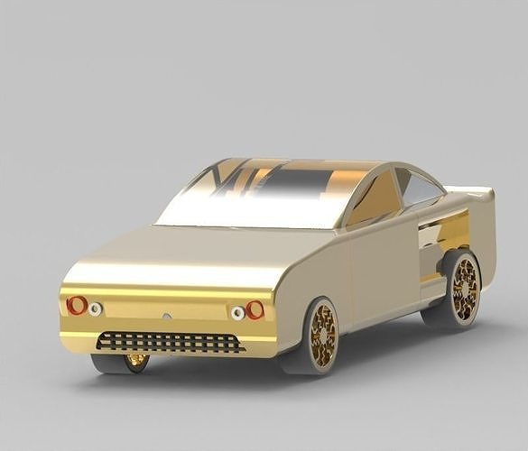 Drag car free 3D model | CGTrader