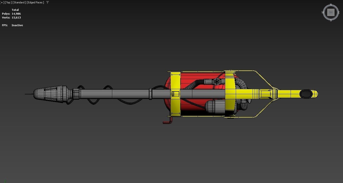 3D model Flamethrower VR / AR / low-poly | CGTrader