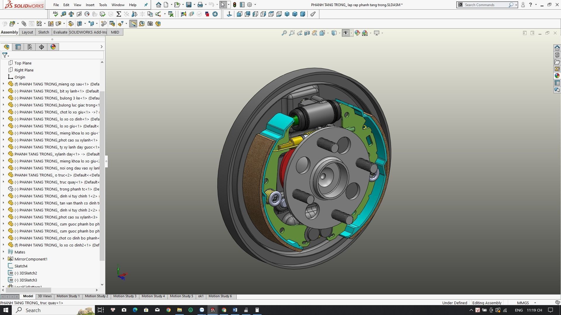 Drum Brake Toyota 3D model | CGTrader