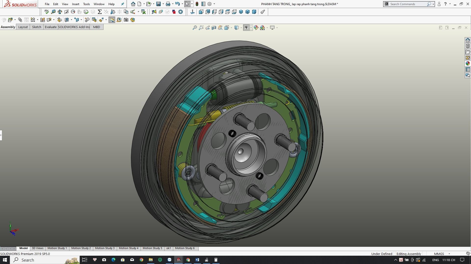 Drum Brake Toyota 3D model | CGTrader