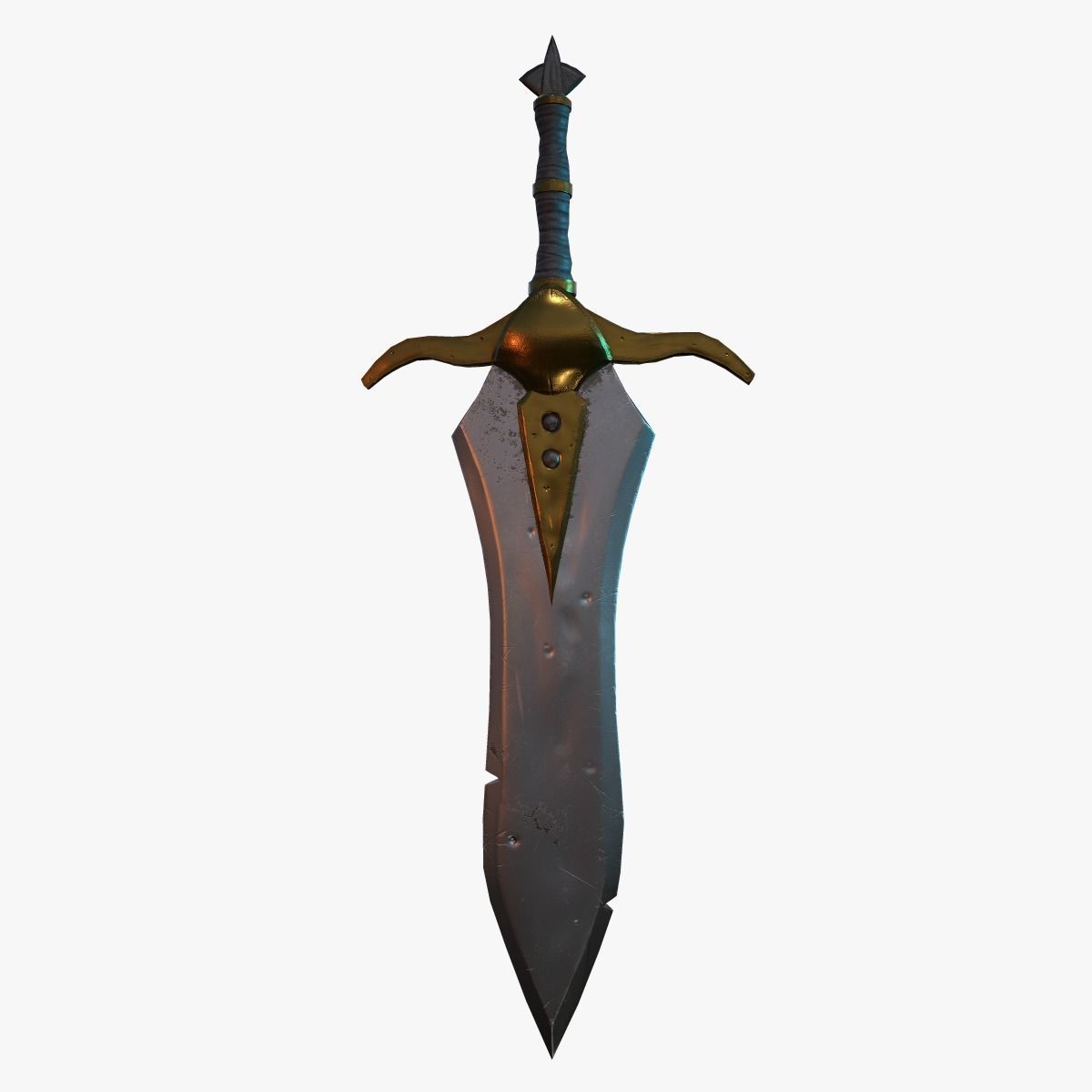 3D model A MEDIEVAL GAMING SWORD VR / AR / low-poly | CGTrader
