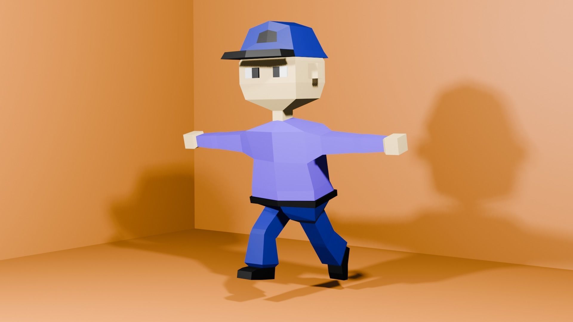 3D model Low poly Character Model VR / AR / low-poly | CGTrader