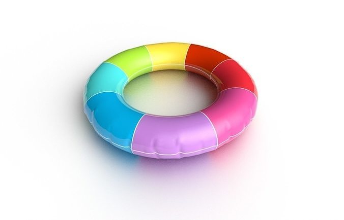 3D model Swimming Ring M01 VR / AR / low-poly | CGTrader
