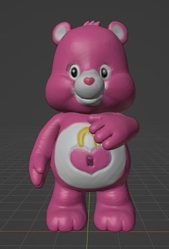 care bears 25 3D model 3D printable | CGTrader