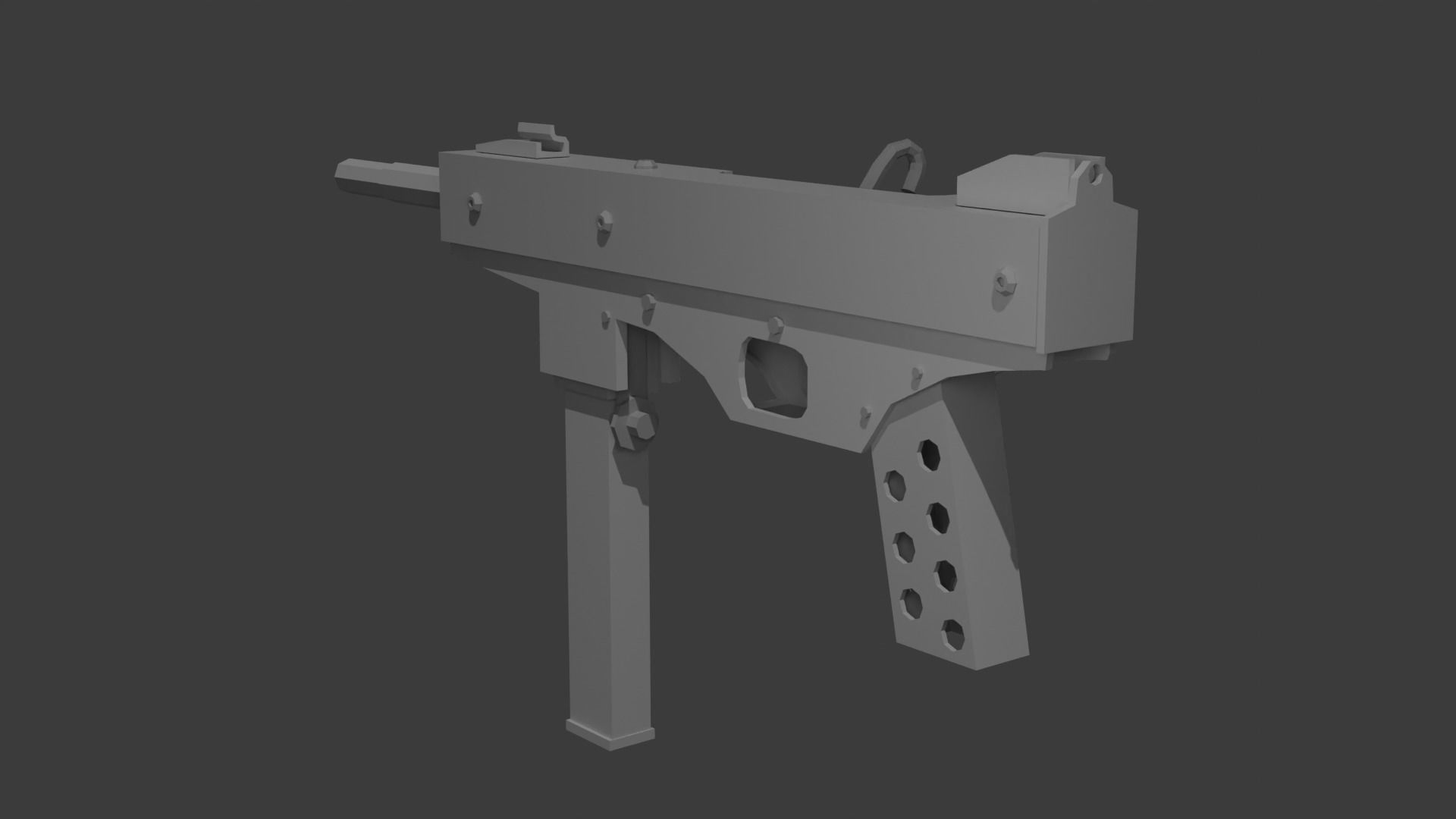 3D model Luty submachine gun VR / AR / low-poly | CGTrader