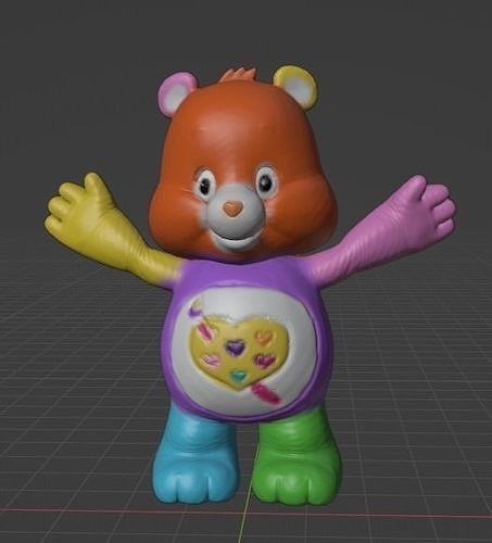 care bears 48 3D model 3D printable | CGTrader