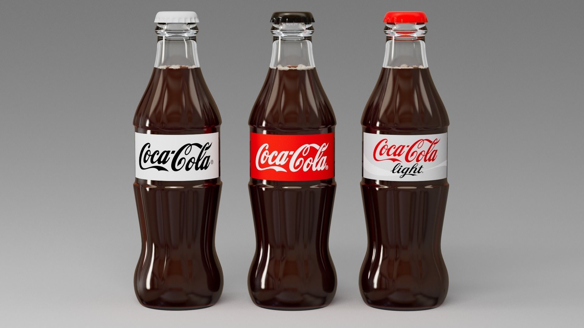 Coca Cola bottle 3D model | CGTrader