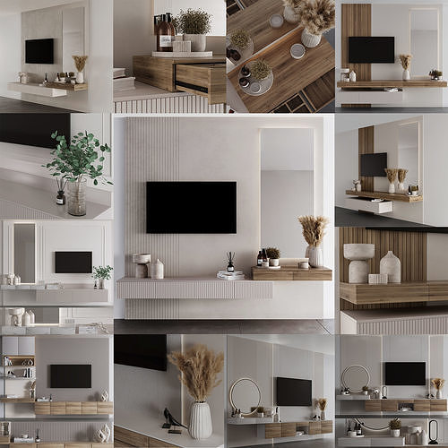 Bedroom Composition Collection | CGTrader