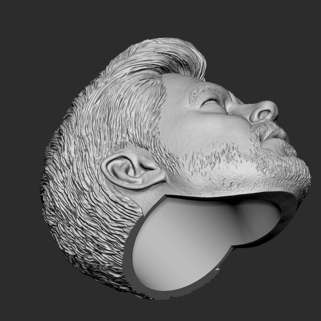 Alejandro Gillick - Sicario - Benicio Del Toro head 3D model 3D ...