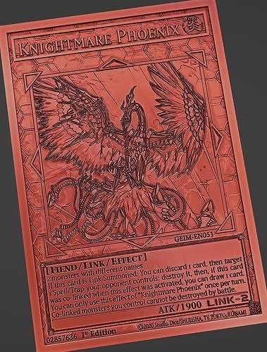 knightmare - yugioh 3D model 3D printable | CGTrader