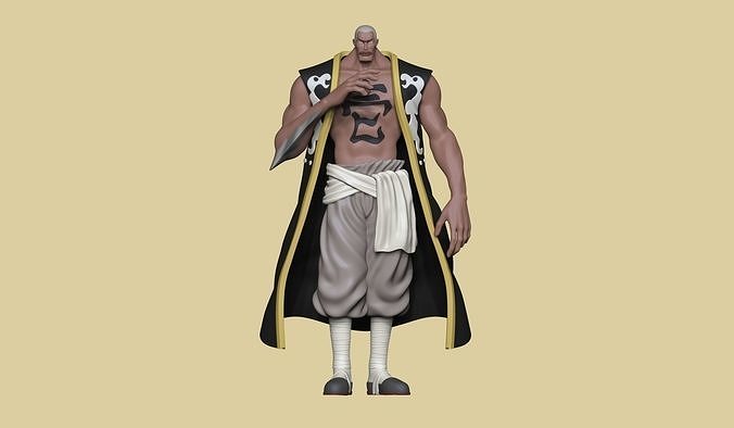 Mr1 One piece figure 3D model 3D printable | CGTrader