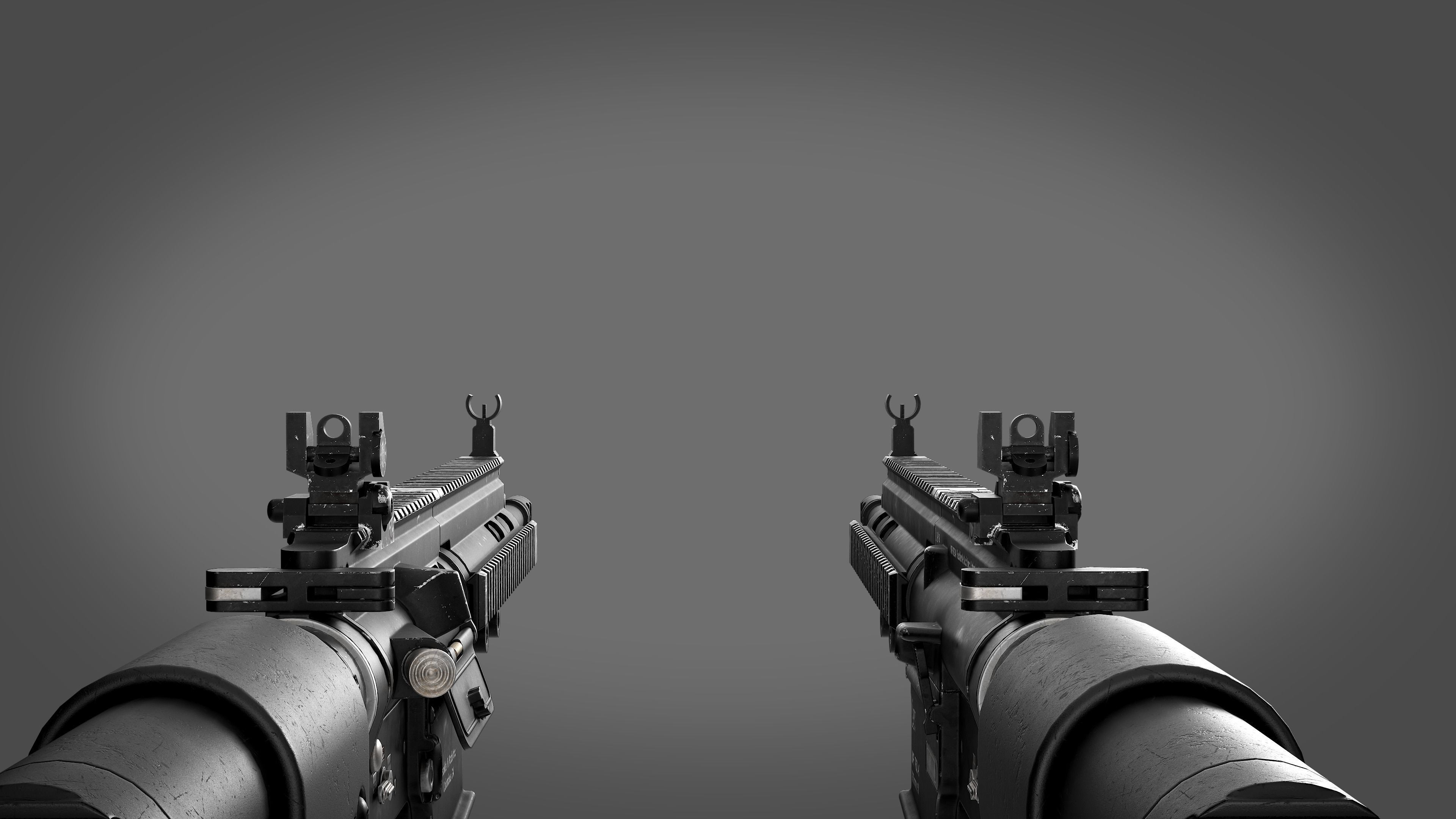 3D model MR 762 Designated Marksman Rifle VR / AR / low-poly | CGTrader