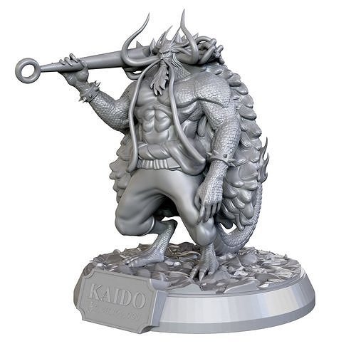 ONE PIECE - KAIDO HYBRID FORM 3D model 3D printable | CGTrader