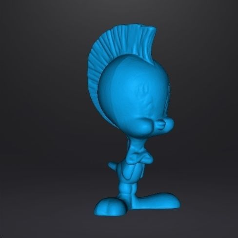 LOONEY TUNES ROCK BAND TWEETY PROMOTIONAL FIGURE 90S PVC 3D model 3D ...