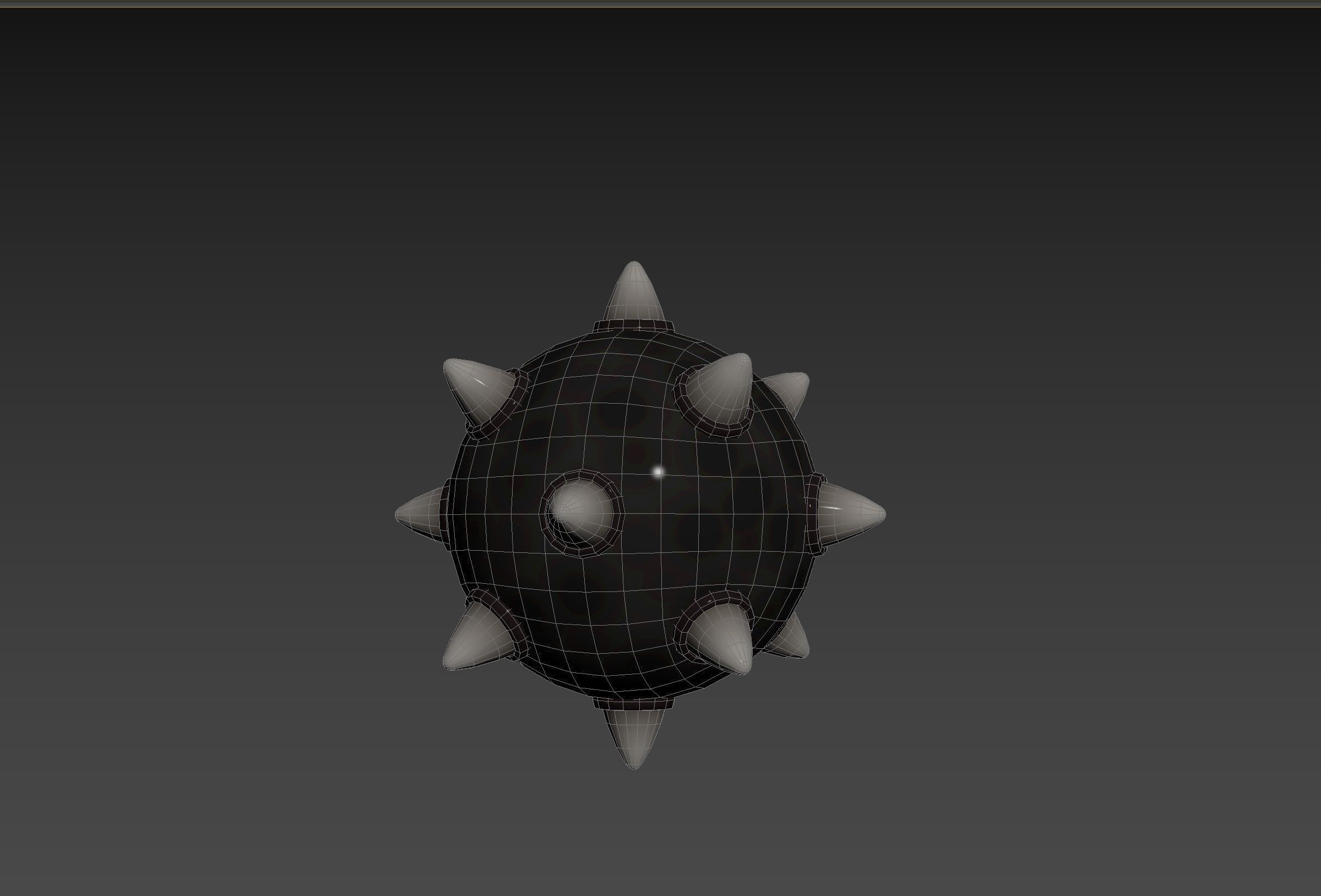 Prop194 Spike Ball 3D model | CGTrader