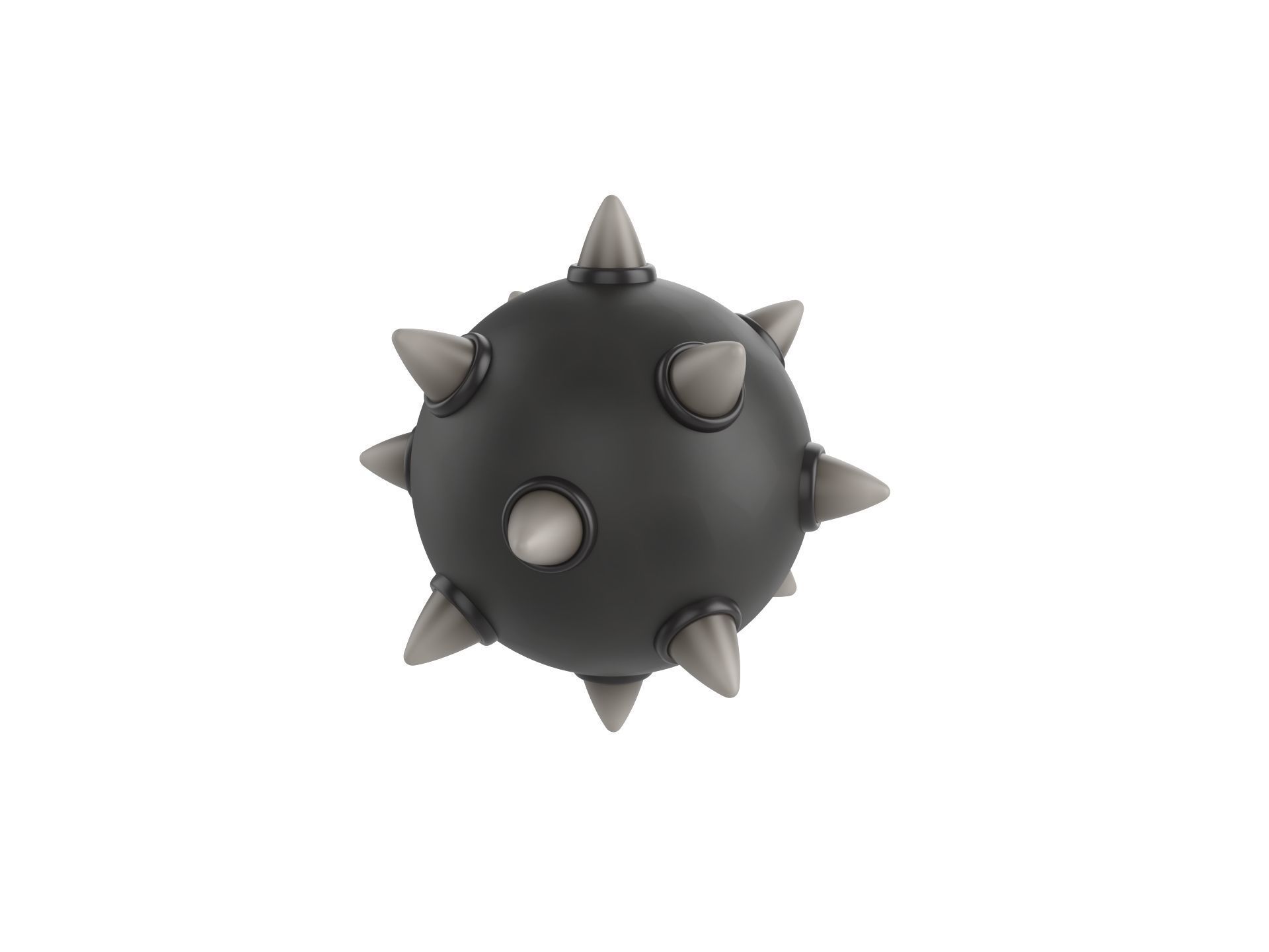 Prop194 Spike Ball 3D model | CGTrader