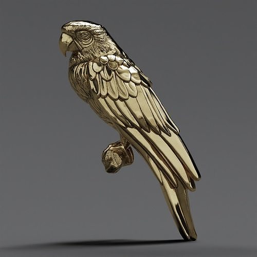 Parrot high poly 3D model 3D model 3D printable | CGTrader