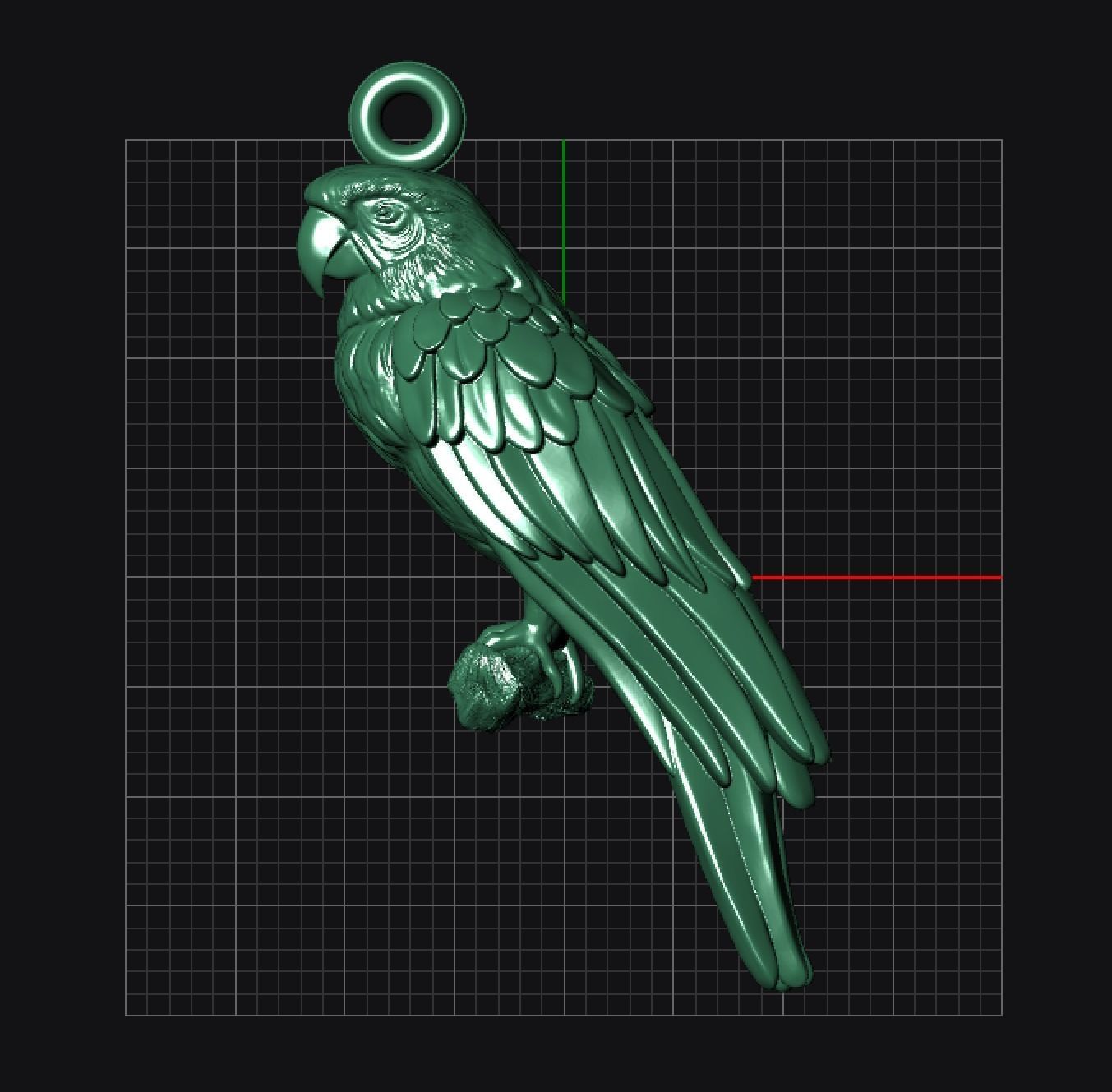 Parrot high poly 3D model 3D model 3D printable | CGTrader
