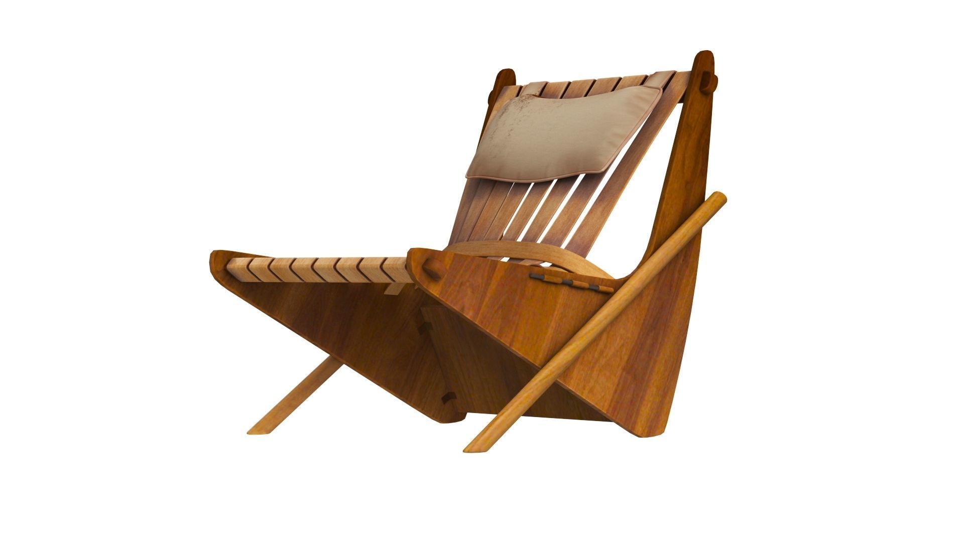 Boomerang Chair by Richard Neutra 3D model | CGTrader
