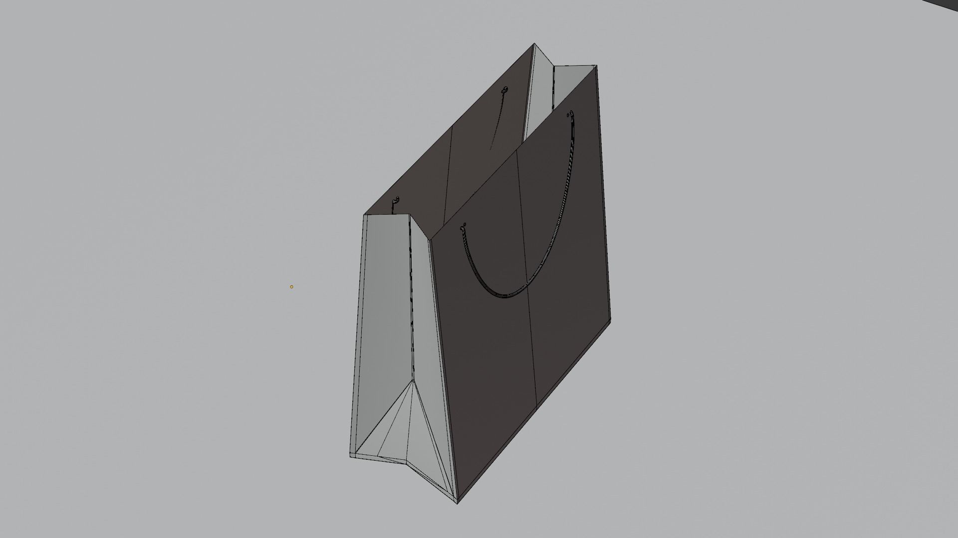 Paper Bag 3D model | CGTrader