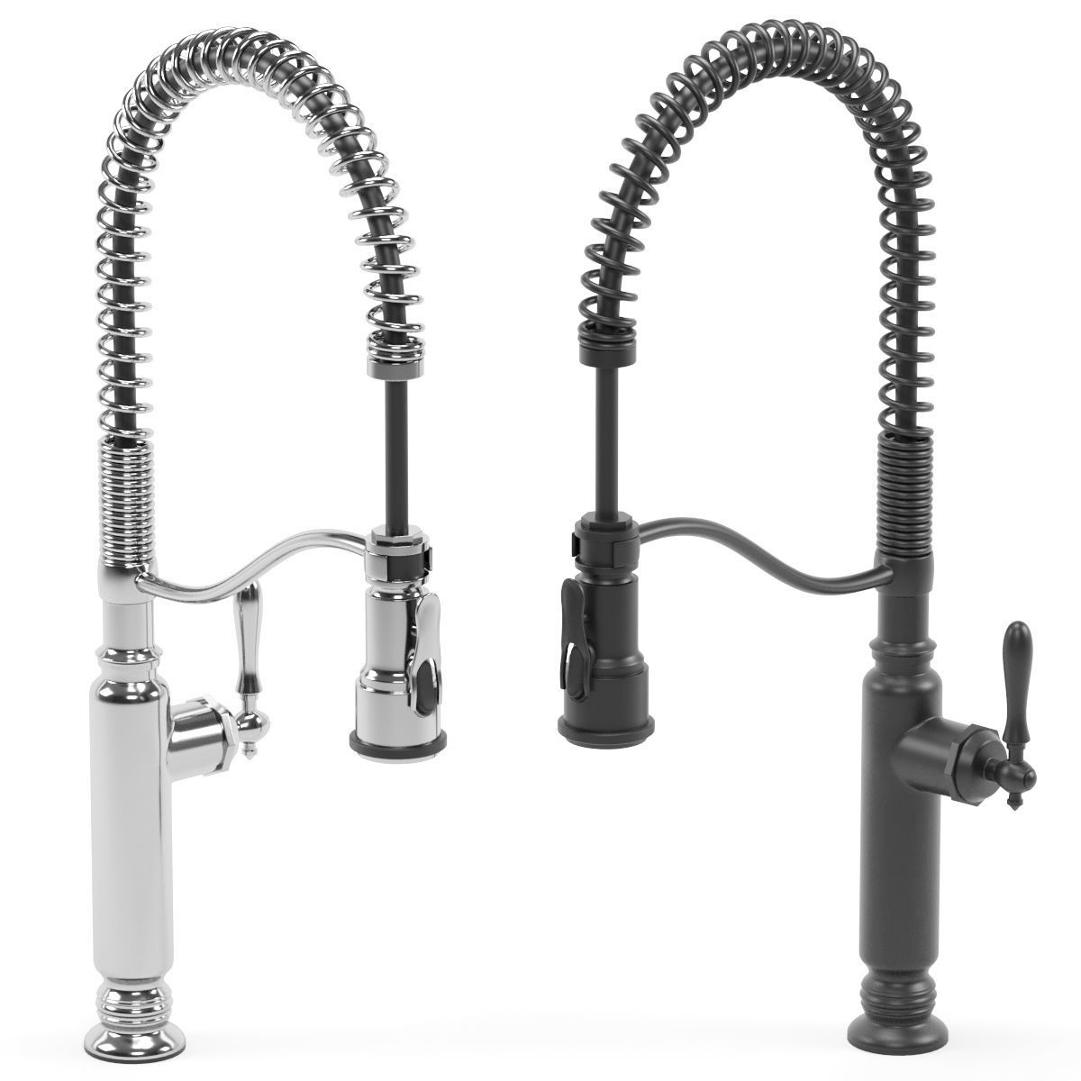 KOHLER kitchen faucet collection 01 3D model | CGTrader