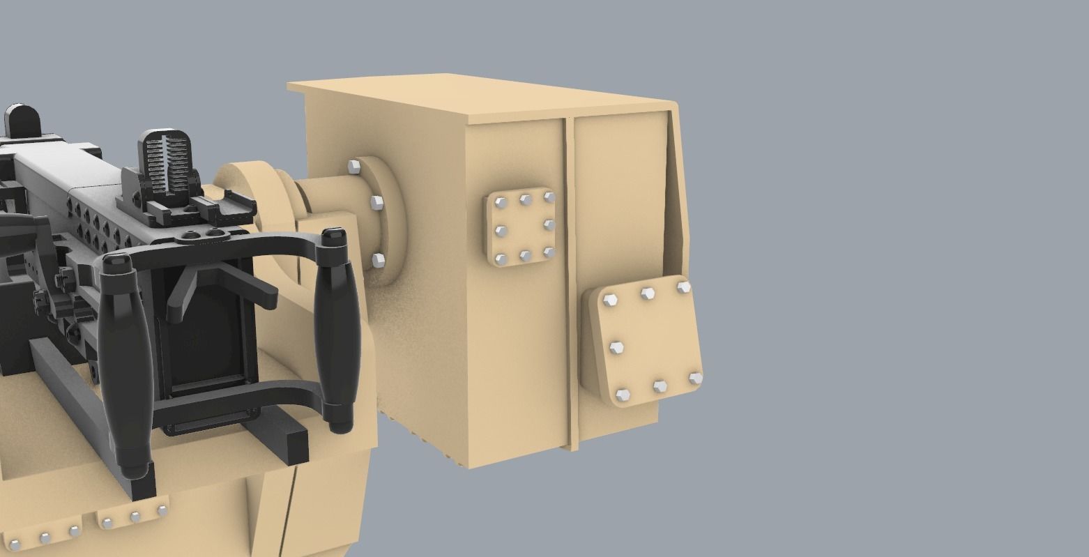 3D model RCWS Eagle 2 VR / AR / low-poly | CGTrader