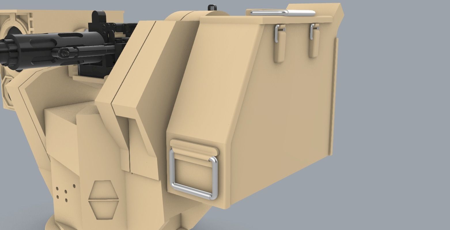 3D model RCWS Eagle 2 VR / AR / low-poly | CGTrader