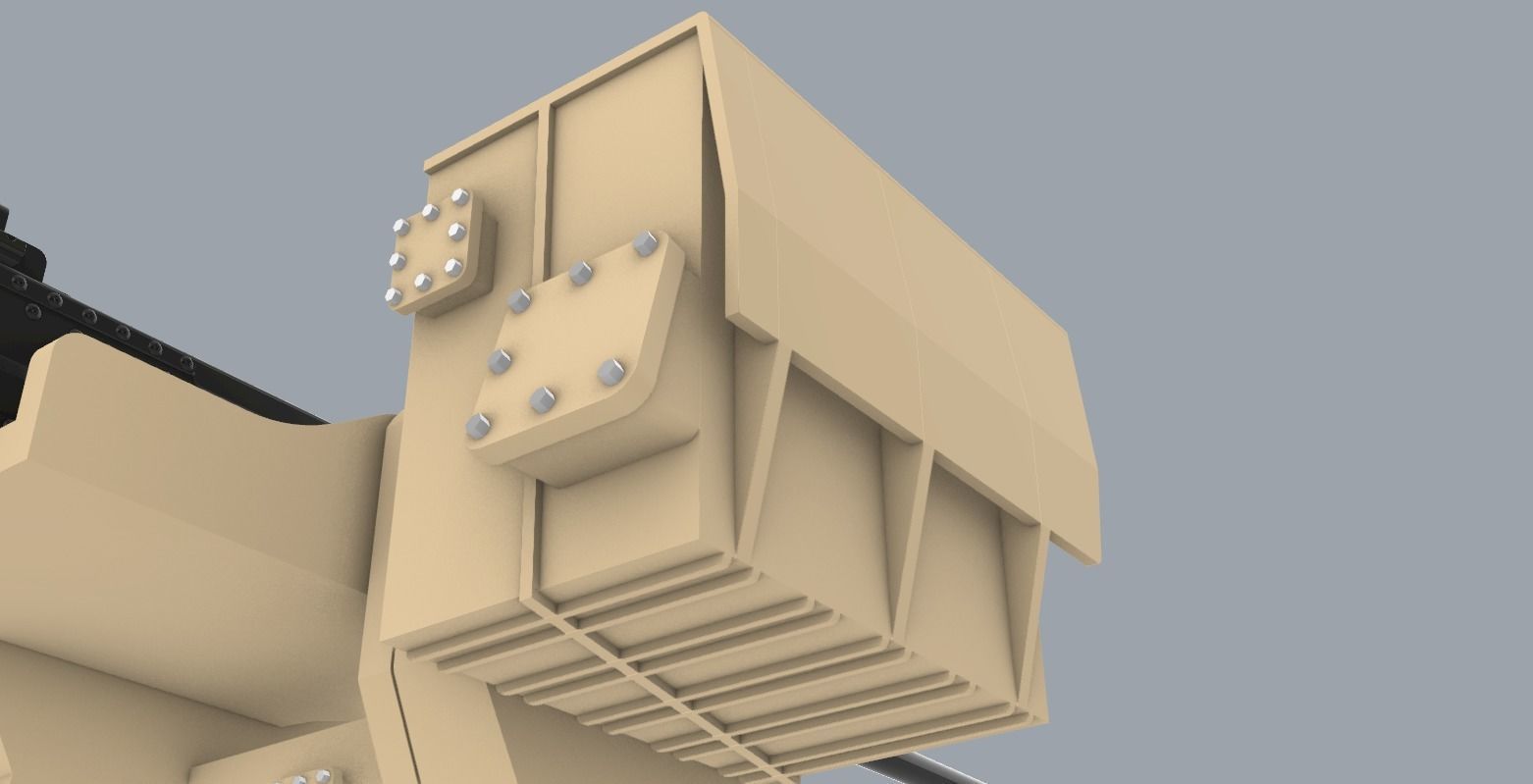 3D model RCWS Eagle 2 VR / AR / low-poly | CGTrader