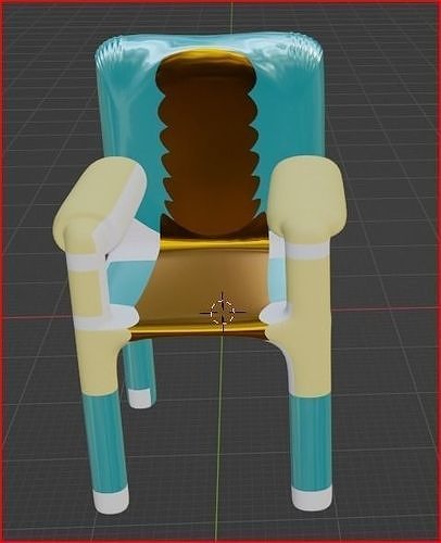 chair free 3D model animated | CGTrader