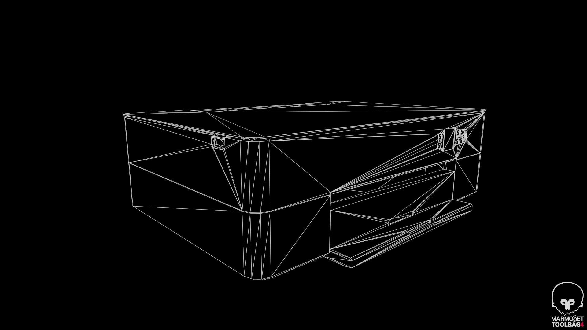 3D model Low Poly Printer VR / AR / low-poly | CGTrader