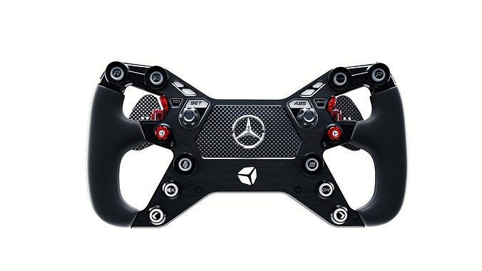 Mercedes AMG GT Cube Controls Wheel 3D model | CGTrader