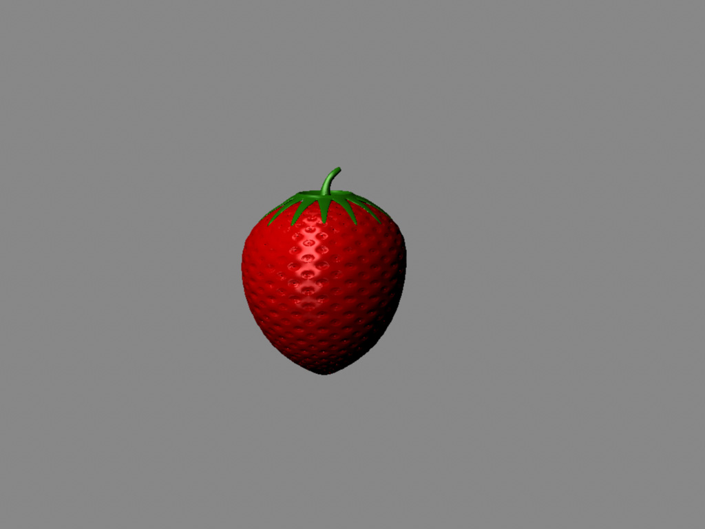 Strawberry Model free 3D model | CGTrader