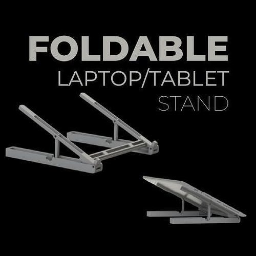 Foldable Laptop Stand 3D model 3D printable | CGTrader