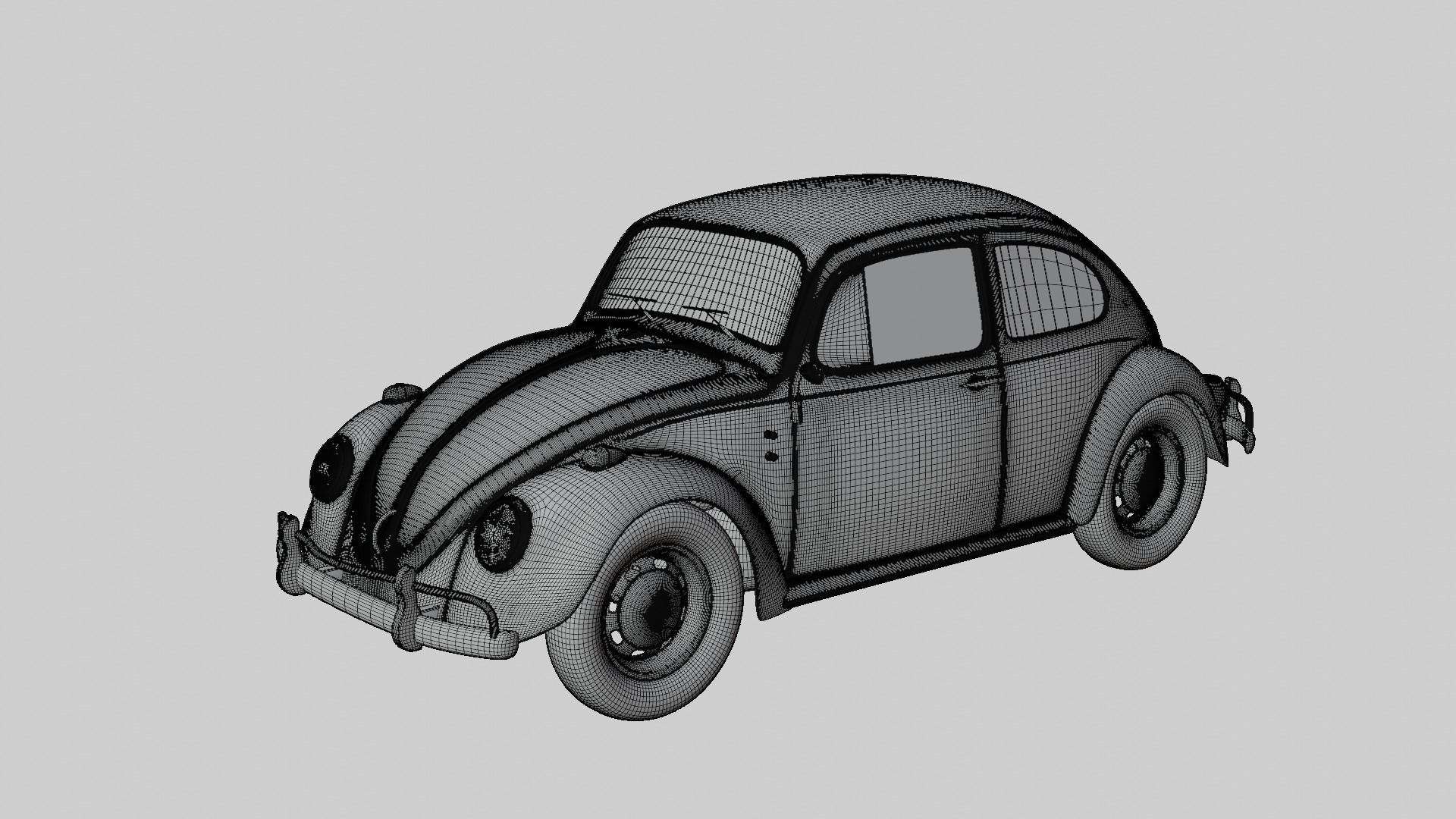 Old Car Model free 3D model rigged | CGTrader