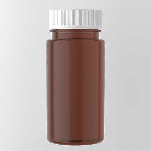 Bottle Packaging medicine liquid container 3D model | CGTrader