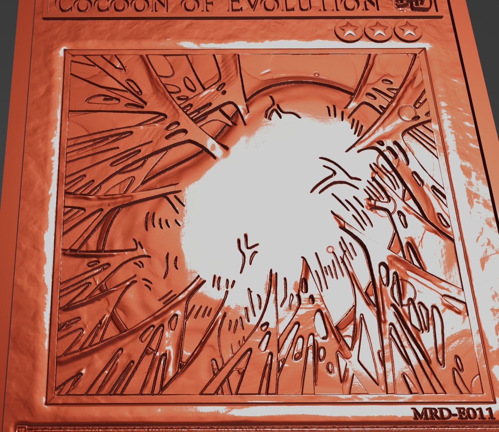 cocoon of evolution - yugioh 3D model 3D printable | CGTrader