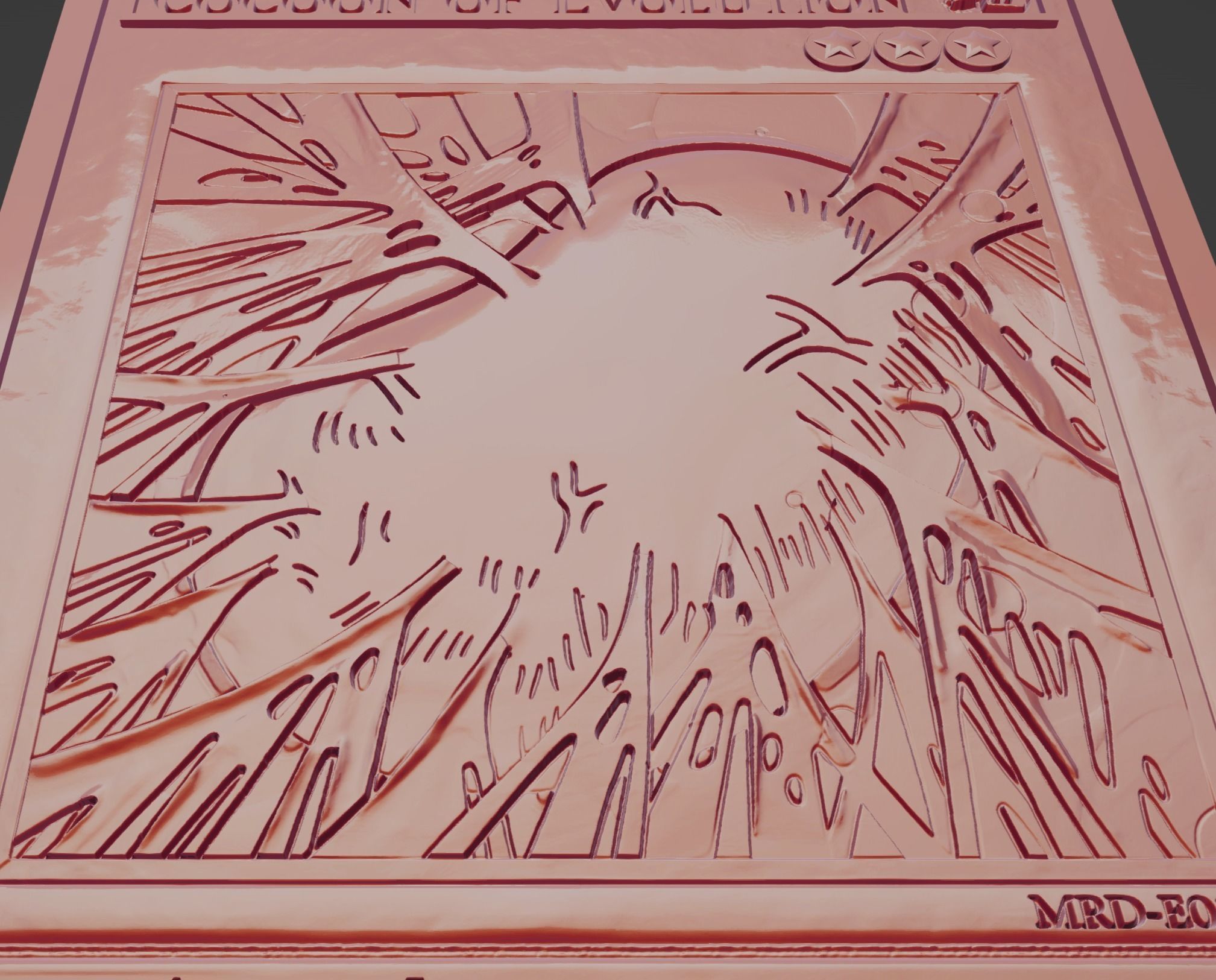 cocoon of evolution - yugioh 3D model 3D printable | CGTrader