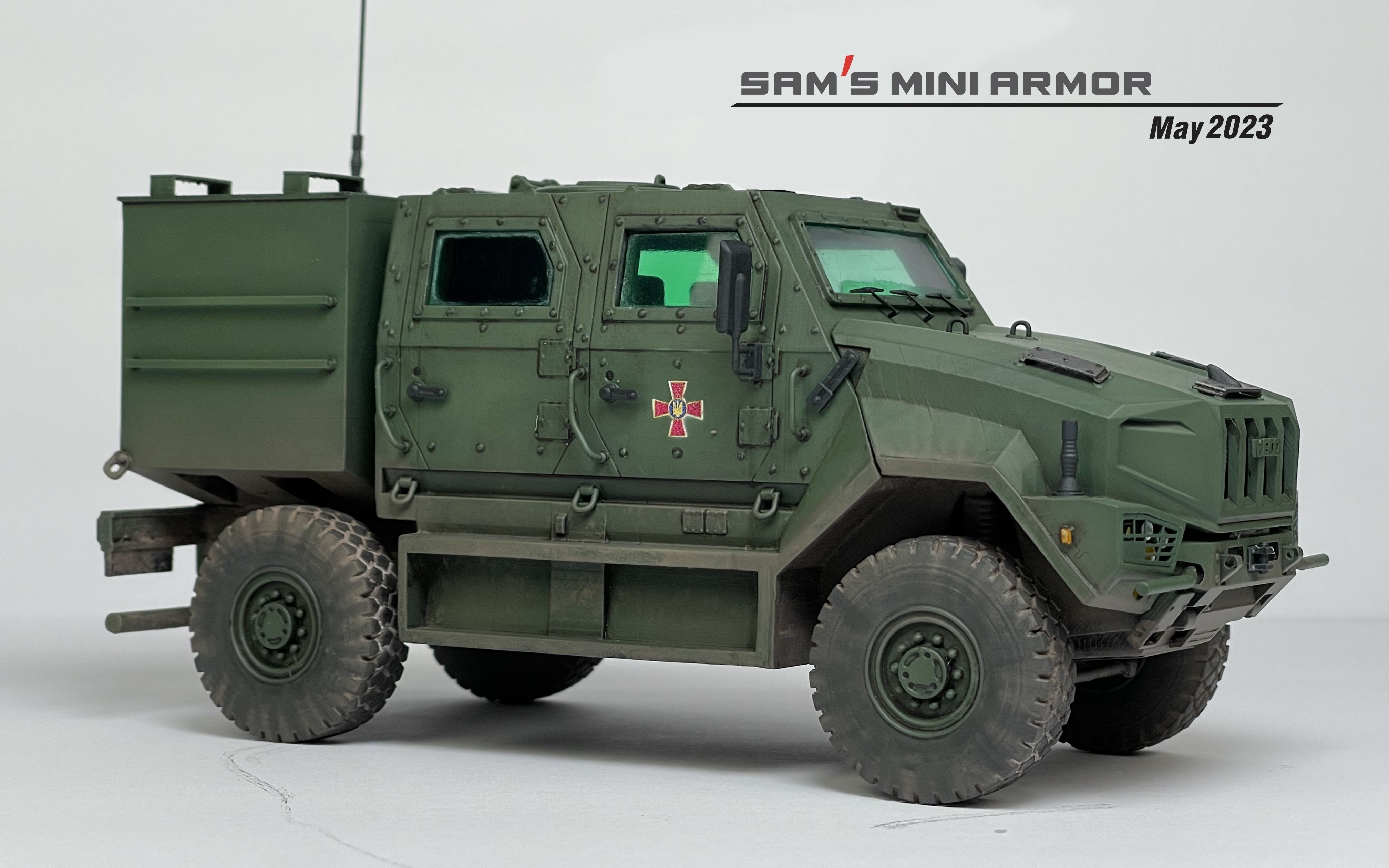 Iveco Manticor Armored Vehicle - 35th Scale 3D print model 3D model 3D ...