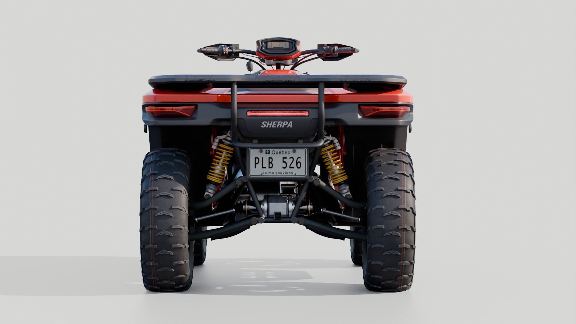 Generic Work Quad 3D model | CGTrader