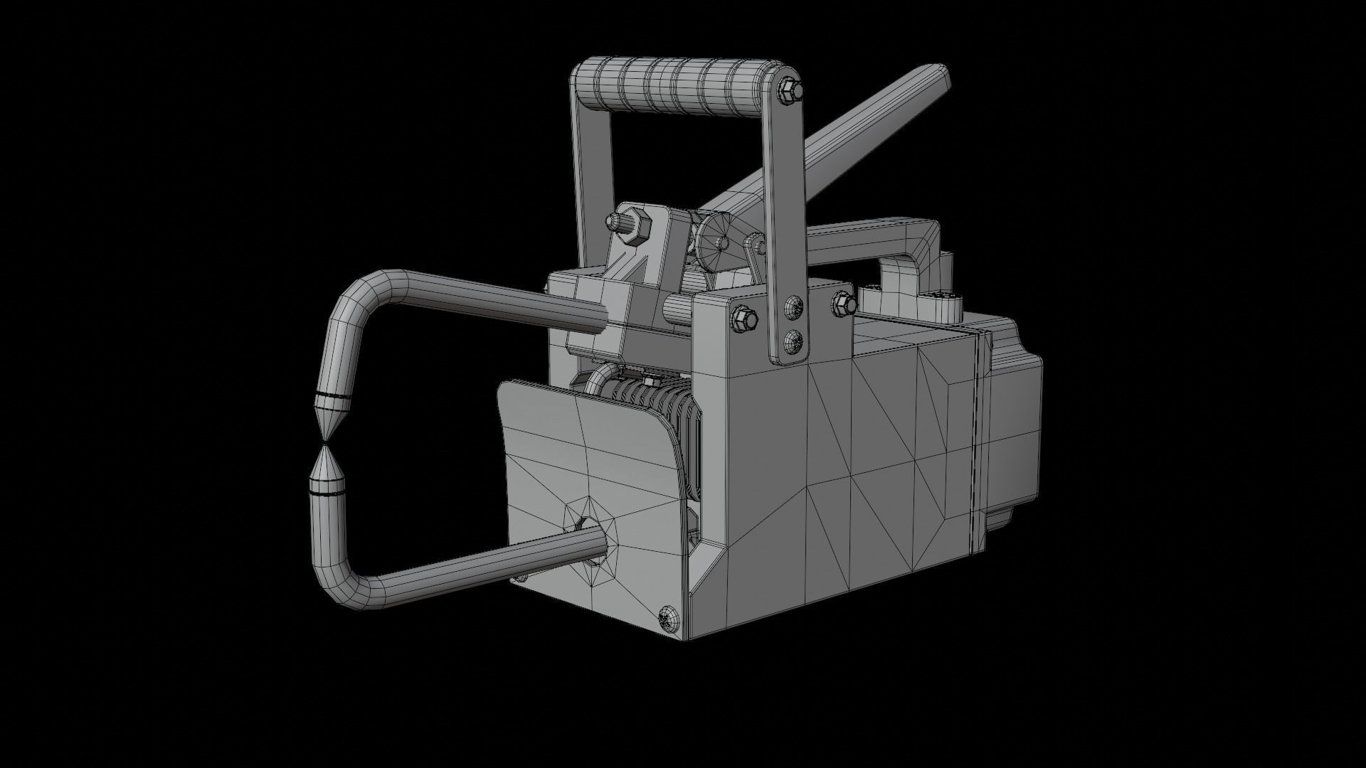 3D model Spot Welding Machine VR / AR / low-poly | CGTrader