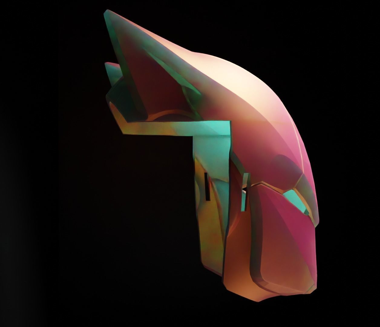 Fortnite Lynix Cosplay Mask - Lynix Costume Mask 3D model 3D printable ...