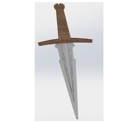 Loki dagger 3D model 3D printable | CGTrader
